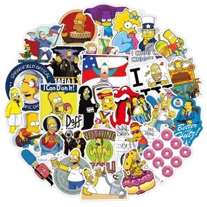 Ritz’s stickers | Accessories | 5 Pcs Simpson Family Cartoon Stickers ...